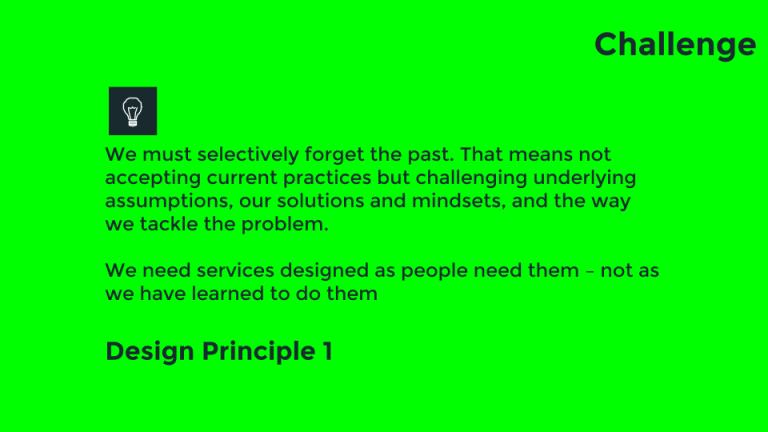 Using Design Principles to Describe What Transformation Means – Paul Taylor