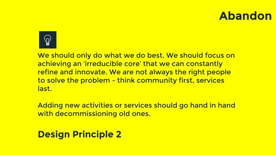 Using Design Principles to Describe What Transformation Means – Paul Taylor